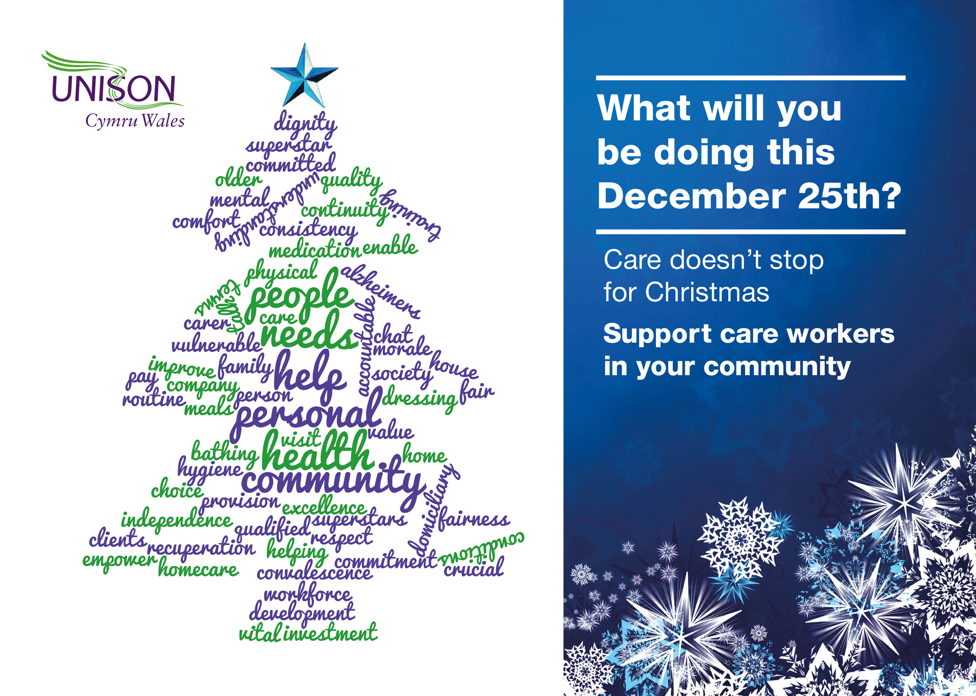 Care doesn't stop for Christmas - Community Superstars | Campaigns ...