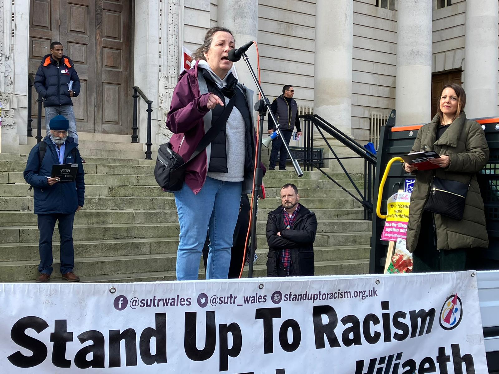 UNISON joins Stand Up to Racism march in Cardiff | Article, News ...