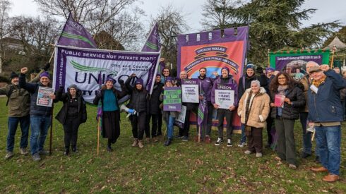 UNISON Cymru/Wales march for the right to strike | News | News | UNISON ...