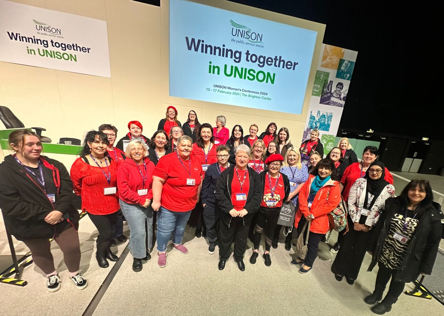 Standing ovation for women in Gaza at UNISON conference | News | News ...