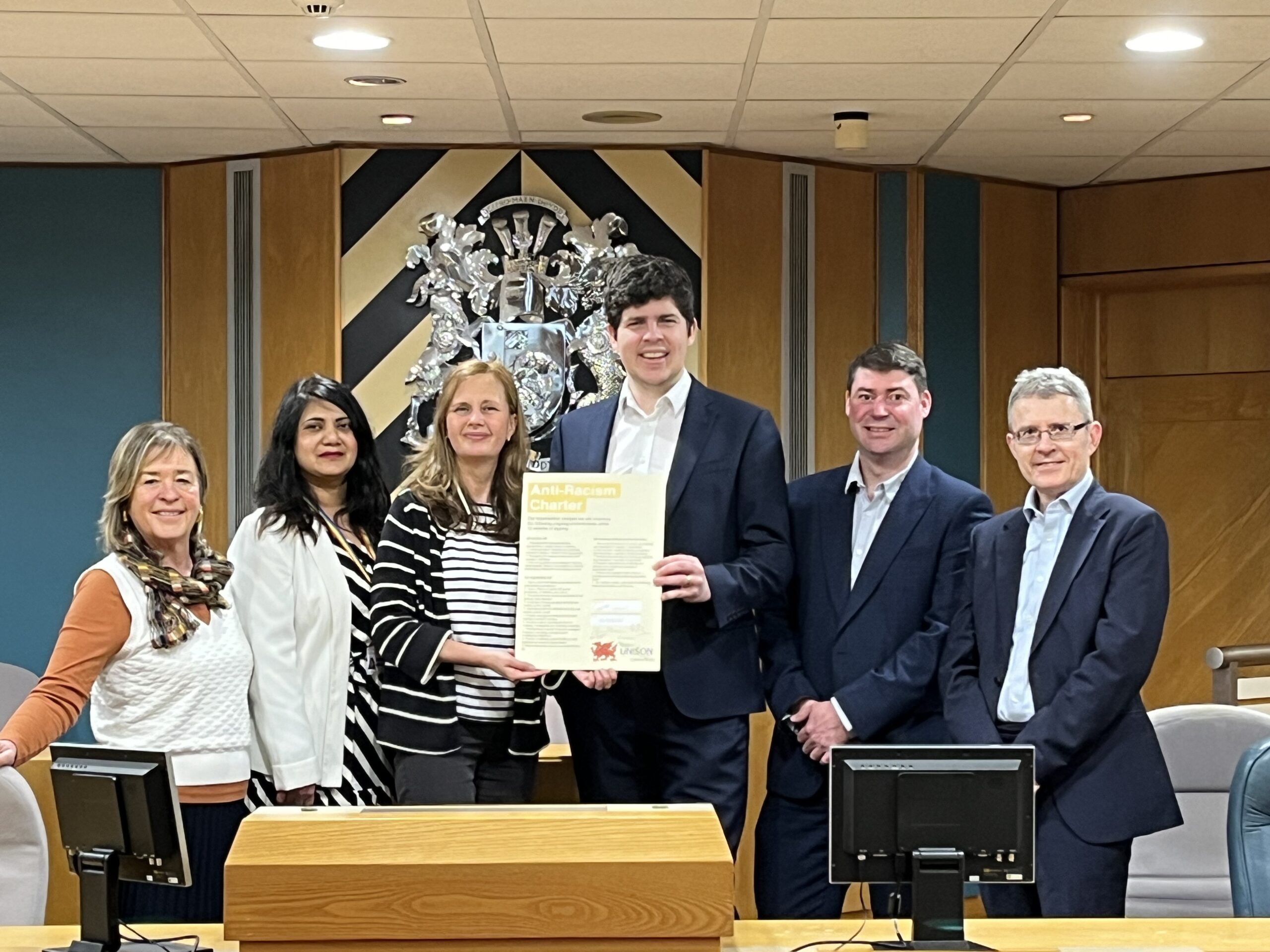 Cardiff Council signs UNISON anti-racism charter | News | News | UNISON ...
