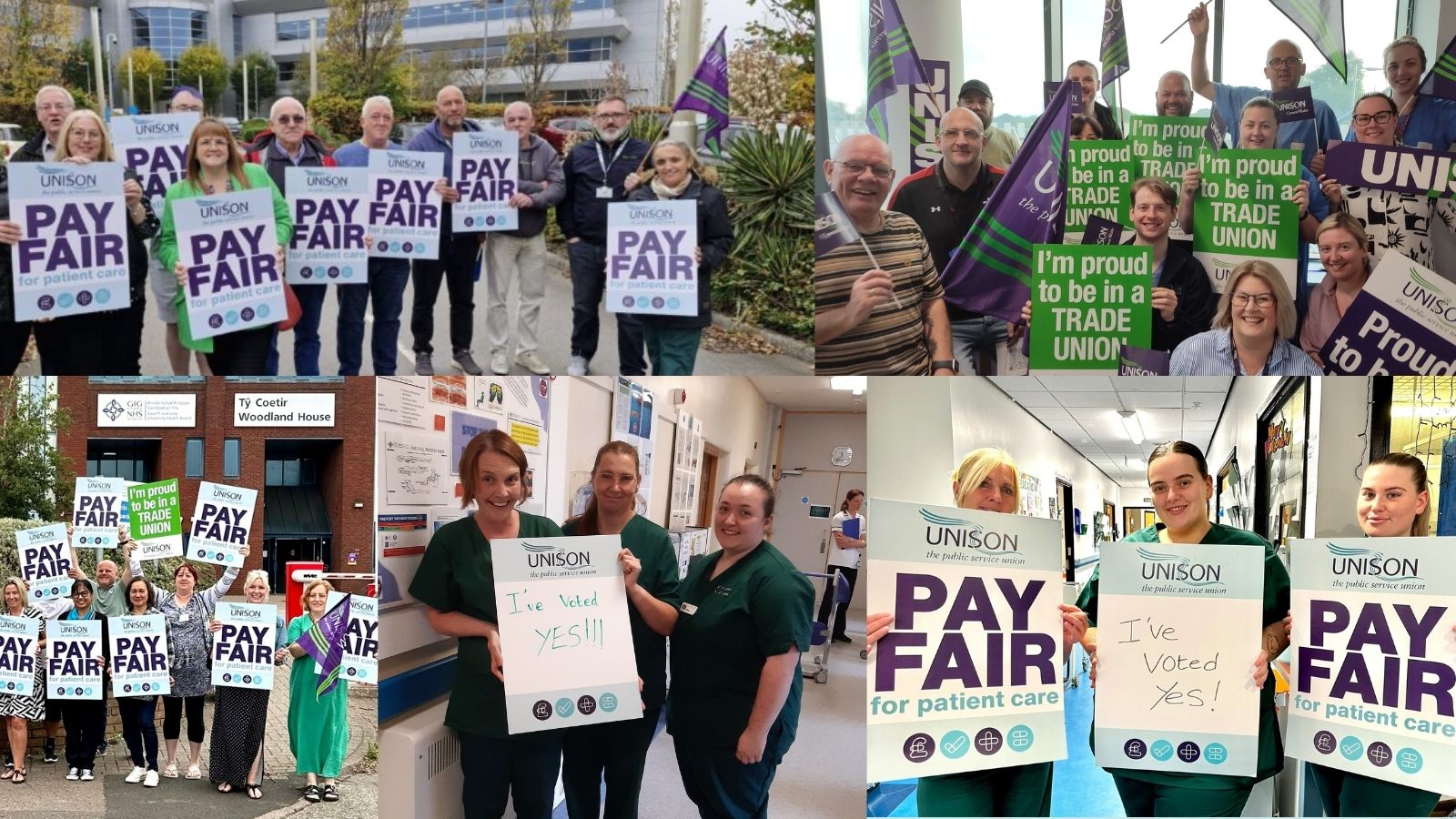 Healthcare staff in Wales secure big payout, says UNISON | News, Press release | News | UNISON Cymru