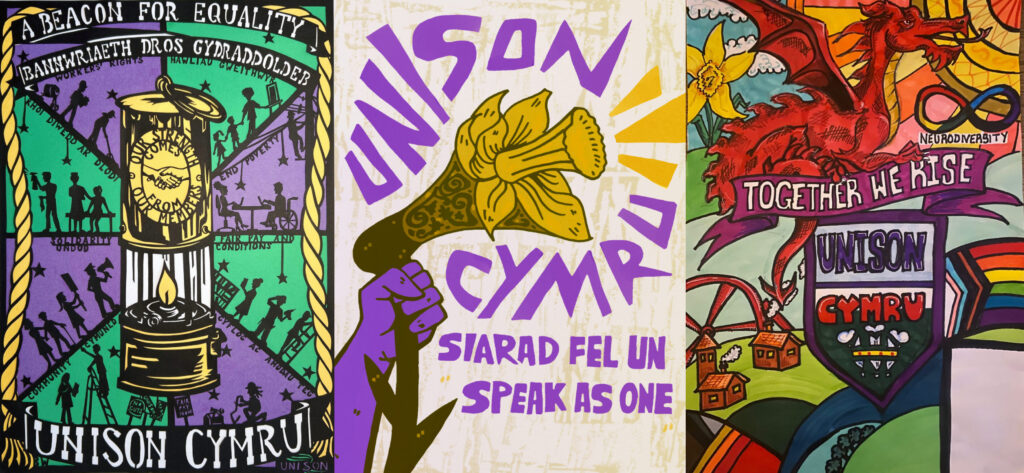 Vote now to choose the new UNISON Cymru poster/ Pleidleisiwch nawr i ...
